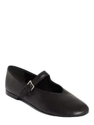 THE ROW Boheme Mary Jane Flat - Blk Black