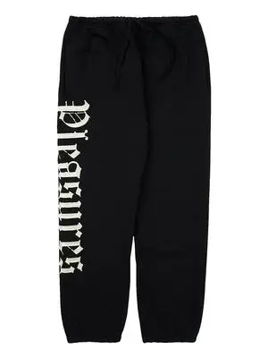 PLEASURES Burnout Sweatpants - Black