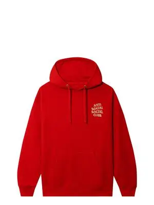ANTI SOCIAL SOCIAL CLUB White Picket Fence Hoodie - Red