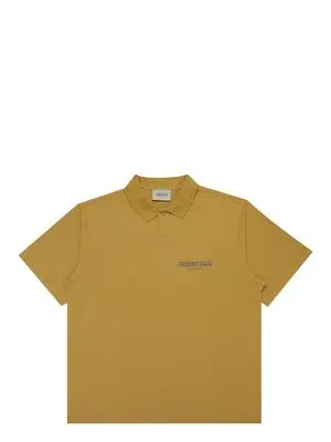 Fear Of God Short-sleeve Polo 'amber - Yellow