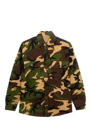 ANTI SOCIAL SOCIAL CLUB Dialtone Camo Flannel - Multicolor