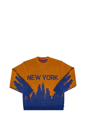 Supreme New York Sweater - Orange