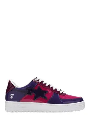 BAPE BAPE STA Color Camo Sneakers Purple