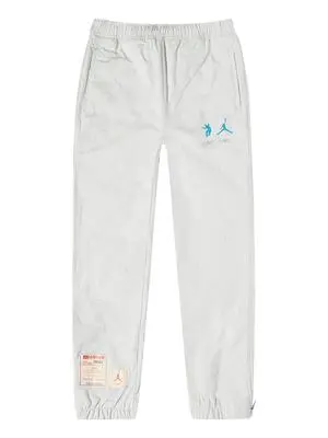JORDAN X Union La Zip Pants - White