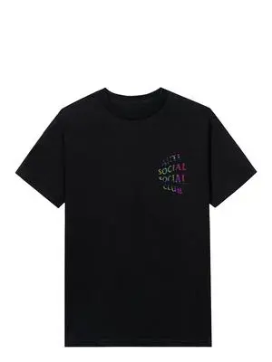 ANTI SOCIAL SOCIAL CLUB Fuzzy Connection Tee - Black