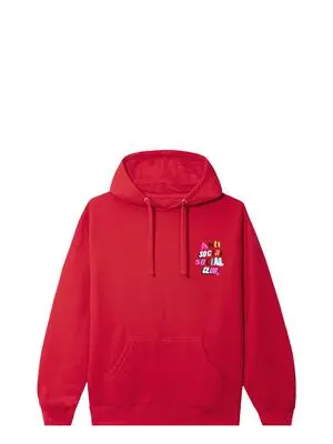 ANTI SOCIAL SOCIAL CLUB The Real Me Hoodie - Red