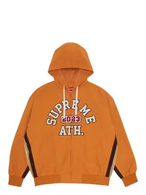 Supreme Appliqué Hooded Track Jacket - Orange