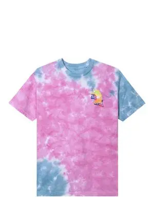 ANTI SOCIAL SOCIAL CLUB Entheogen Tie Dye Tee /blue - Pink