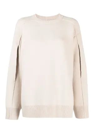 LANVIN Lanvin Cape-Back Virgin-Wool Blend Jumper