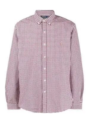 POLO RALPH LAUREN Logo-embroidered Check-print Shirt