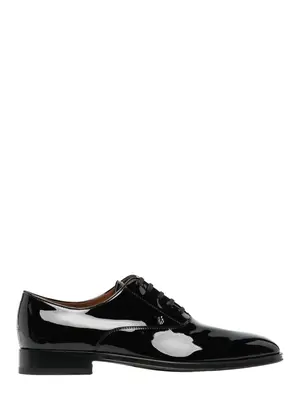 TOD'S Patent-leather Oxford Shoes - Black