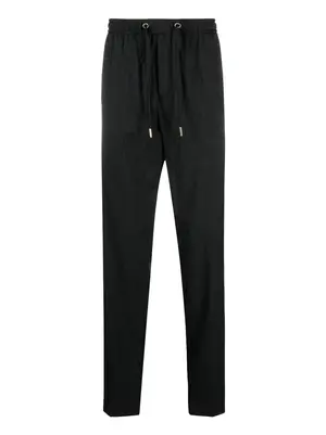 Versace Allover Track Pants - Black