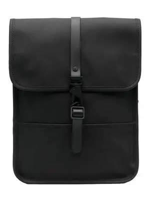 Rains Flap Backpack With Lobster-fastening - Black