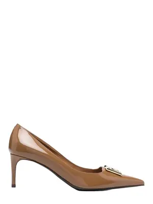 Dolce & Gabbana 65mm Patent Leather Pumps - Brown