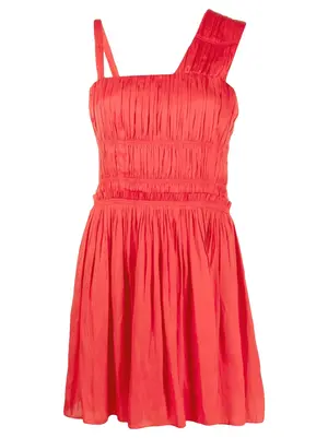 Zadig&Voltaire Roselie Satin Dress - Red