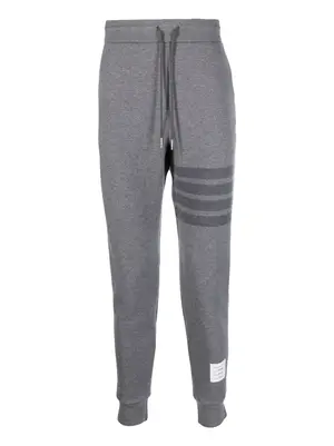 Thom Browne 4-bar Wool Track Pants - Grey