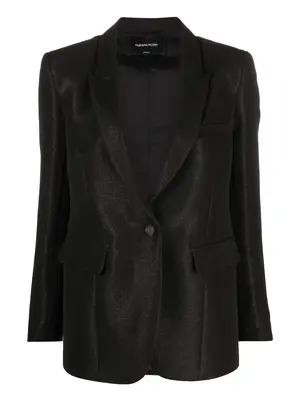 Fabiana Filippi Single-breasted Blazer - Brown