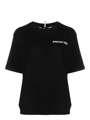 Moncler Logo T-shirt - Black