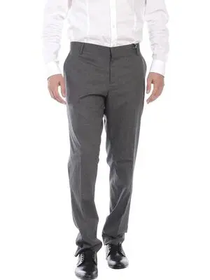 DANIELE ALESSANDRINI Slim Fit Trousers - Grey