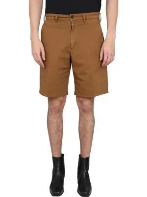 DEPARTMENT 5 Cotton Bermuda Shorts - Brown