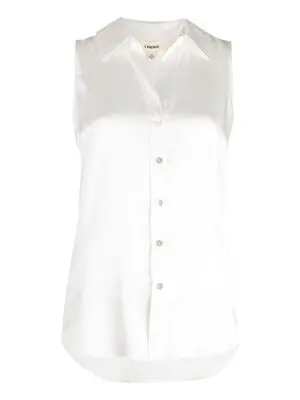 L'AGENCE L'Agence Emmy Sleeveless Shirt