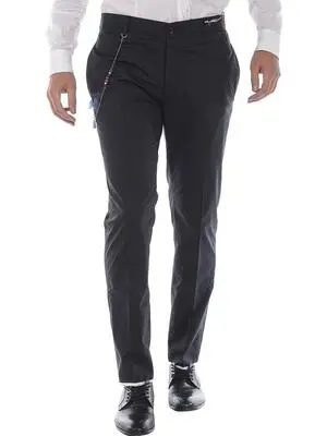 DANIELE ALESSANDRINI Daniele Alessandrini Bias Bottle Pants Black