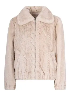 Liu Jo Belted Jacket - Natural Beige