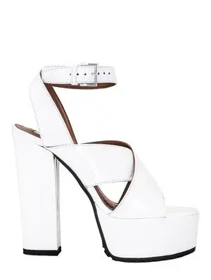 Alaïa Platform Sandals - Blanc Optique