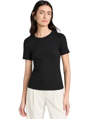 Veronica Beard Pruitt Tee - Black