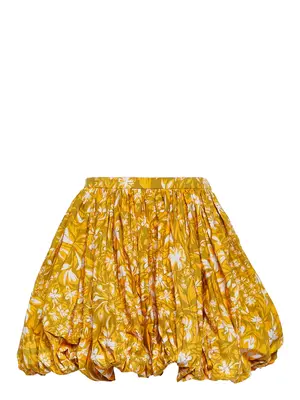 JIL SANDER Floral Mini Skirt - Multicoloured
