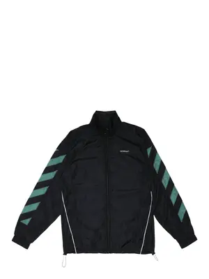 Off-White Diag Nylon Jacket - Black
