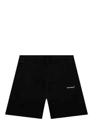 Off-White Caravag Arrow Sweatshort - Black