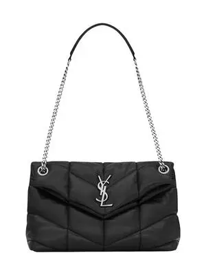Saint Laurent Puffer Small Bag - Black