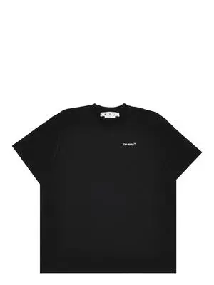 Off-White Caravag Arrow Over Short-sleeve Tee - Black