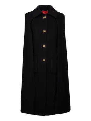 La DoubleJ Milano Cady Cape - Black