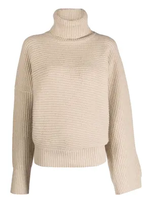 STELLA MCCARTNEY Stella McCartney Regenerated Cashmere Cape Jumper