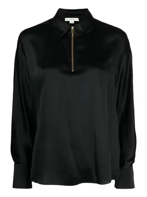 Vince Silk Blouse - Black
