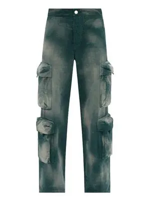 Amiri Jacquard Utility Pants - Green