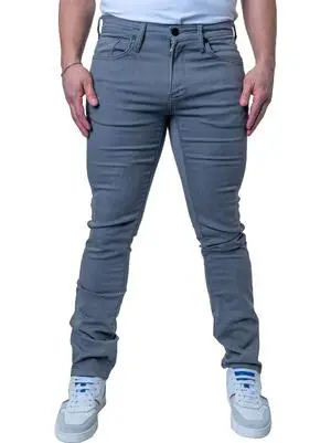 MACEOO Athletic Fit Stretch Jeans - Grey