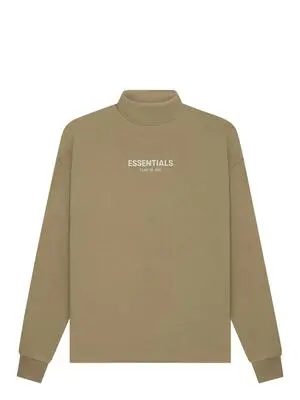 Fear Of God Relaxed Mockneck 'oak - Green