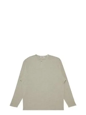 Fear Of God Thermal Henley Long-sleeve - Grey