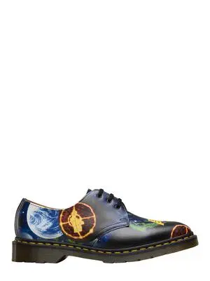 Dr. Martens Supreme X 1461 'public Enemy Backhand' Oxford Shoes - Black