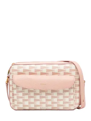 Bally Daniel Pennant-print Crossbody Bag - Pink