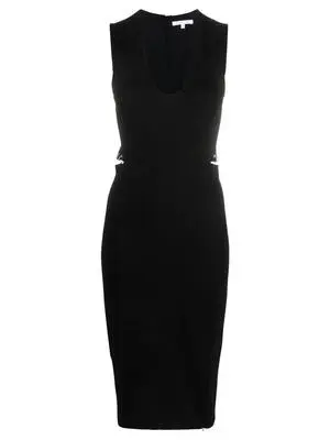 PATRIZIA PEPE Patrizia Pepe Ring-Detailed Midi Dress