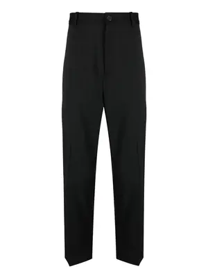 HAN KJØBENHAVN Mid-rise Trousers - Black
