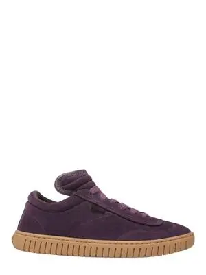 Bally Parrel-w Logo-tag Sneakers - Purple