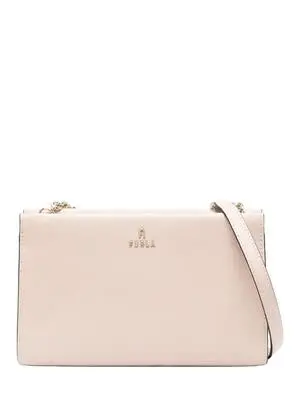 Furla Ballerina Logo-plaque Crossbody Bag - Pink