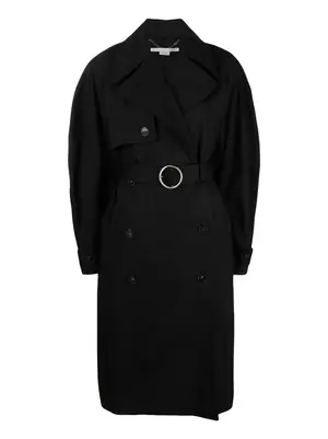 STELLA MCCARTNEY Stella McCartney Double-Breasted Belted Trench Coat
