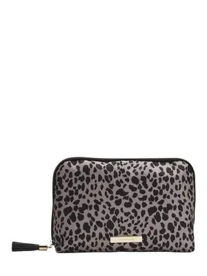 TARTAN + TWINE Cheetah Charm Beauty Clutch - One-color