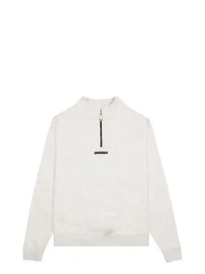 Fear Of God Mockneck Halfzip Sweatshirt - Tan